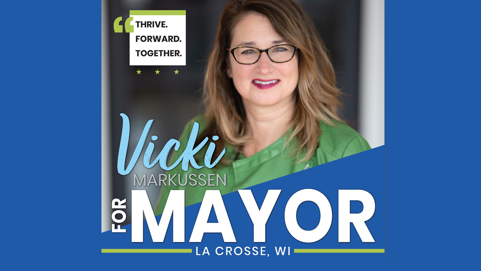 Our interview with La Crosse mayoral candidate, Vicki Markussen. - 95-7 ...