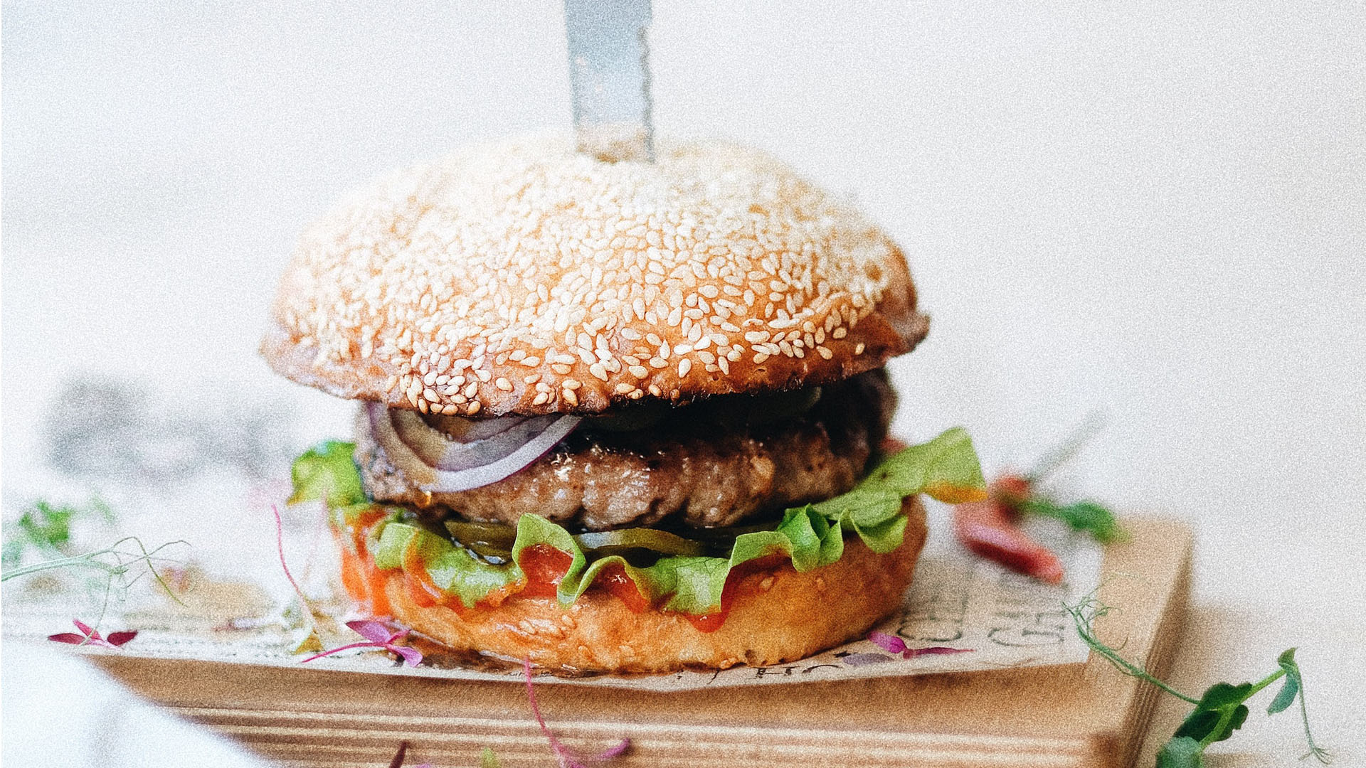 The Perfect Burger. - 95-7 THE ROCK